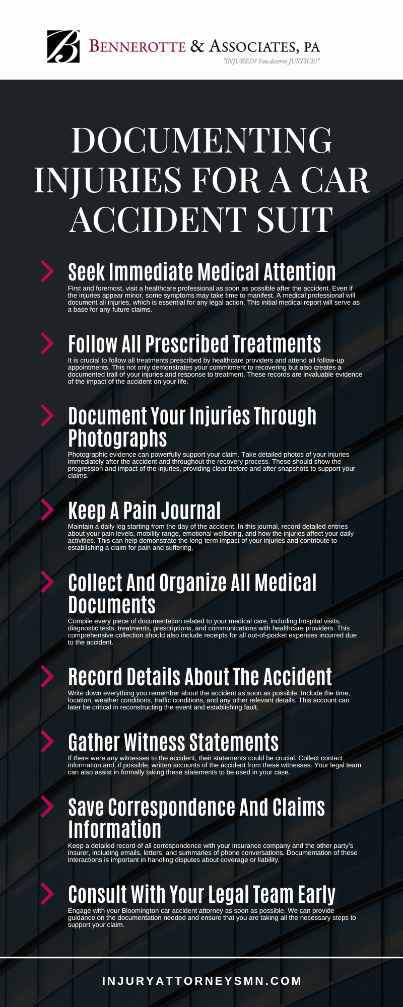 Bloomington Car Accident Lawyer | Bennerotte & Associates, P.A.